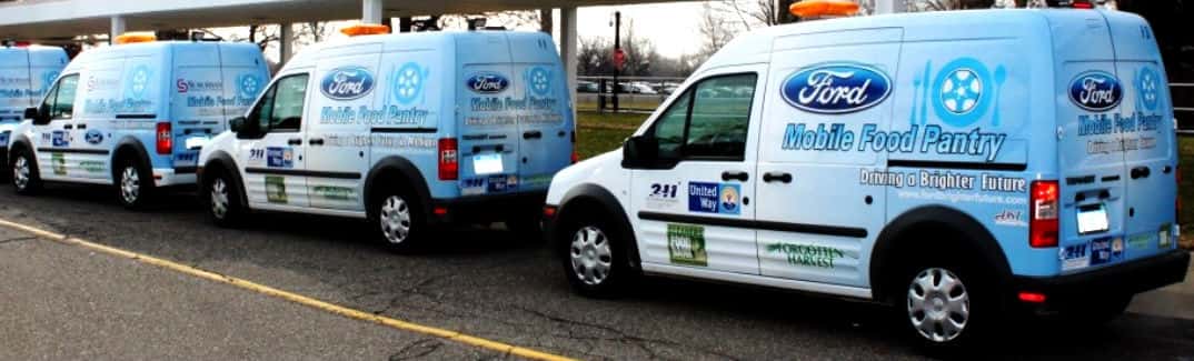 Ford Transit Connect Is Feeding Those In Need | Allegheny Ford Truck Sales