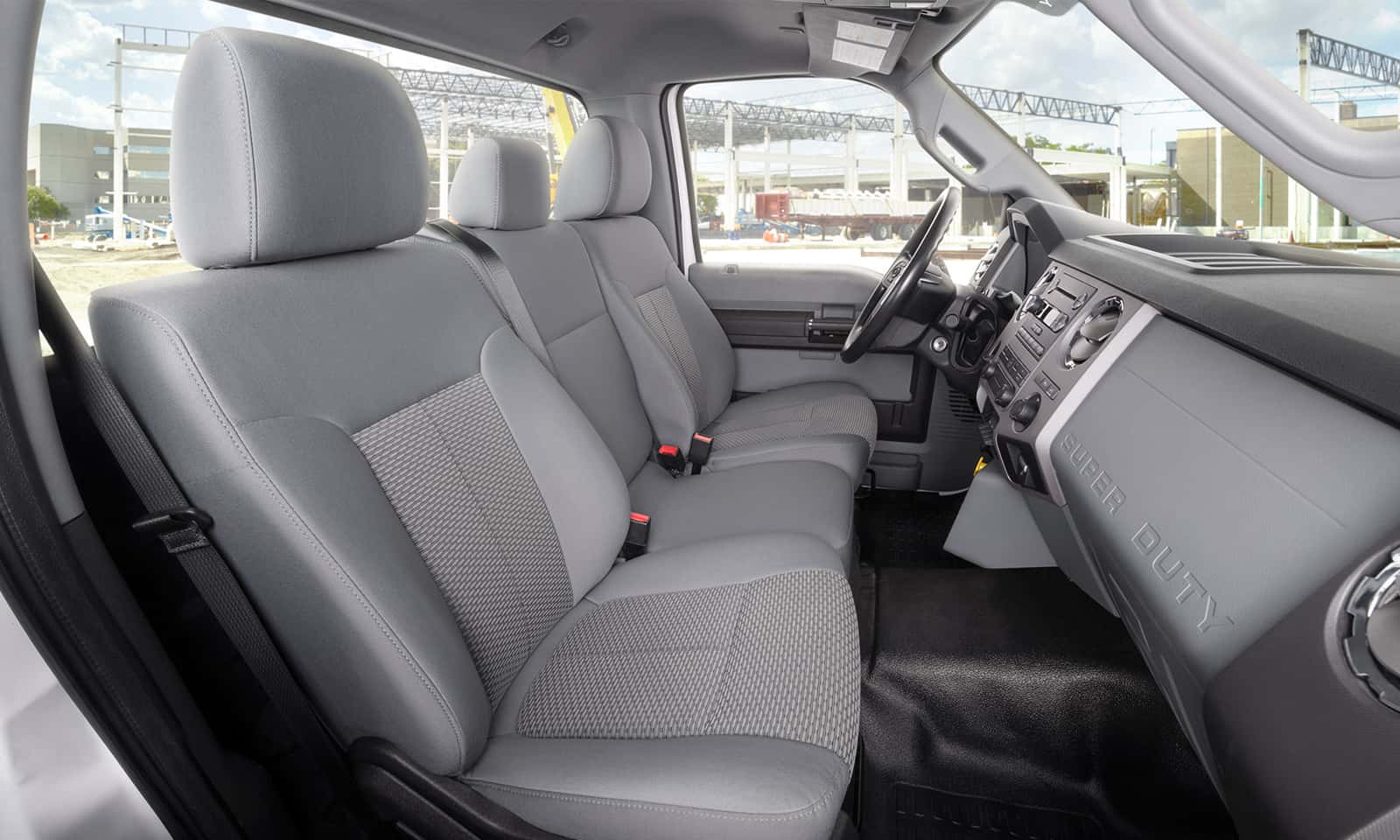 Ford F650 Interior