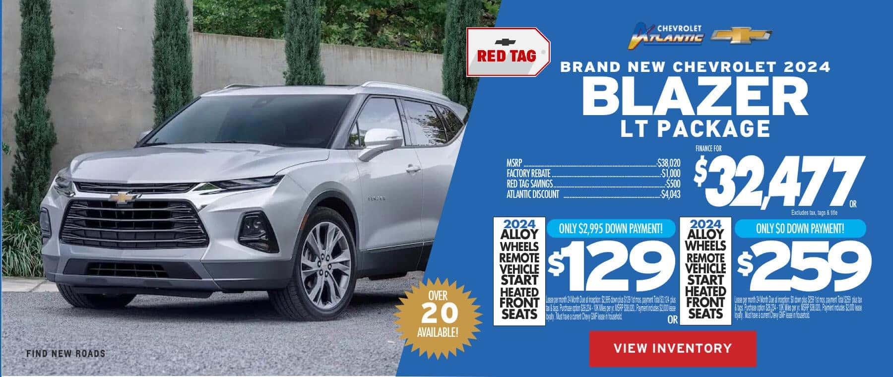 Atlantic Chevrolet | New & Used Car Dealer in Bay Shore, NY
