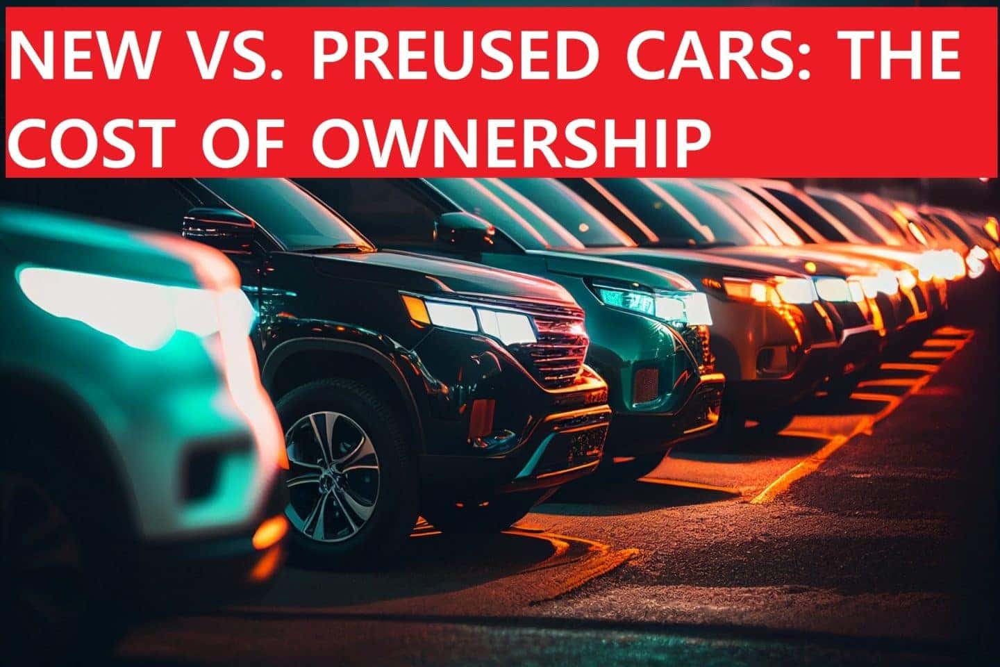 The Cost Of Owning A Car: New Vs Used Car