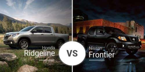 Honda Ridgeline Vs. Nissan Frontier