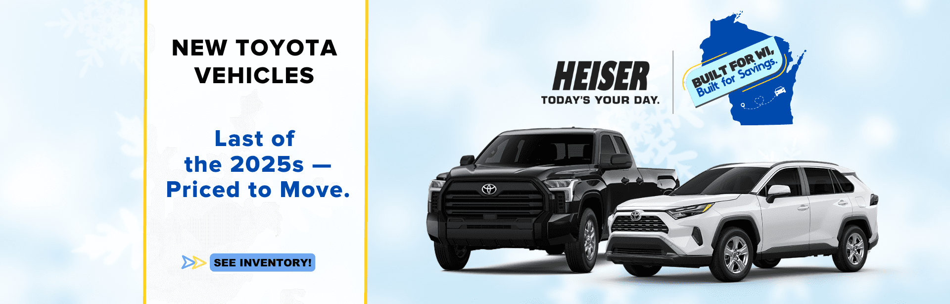 Explore New Toyota Cars in Milwaukee | Heiser Toyota