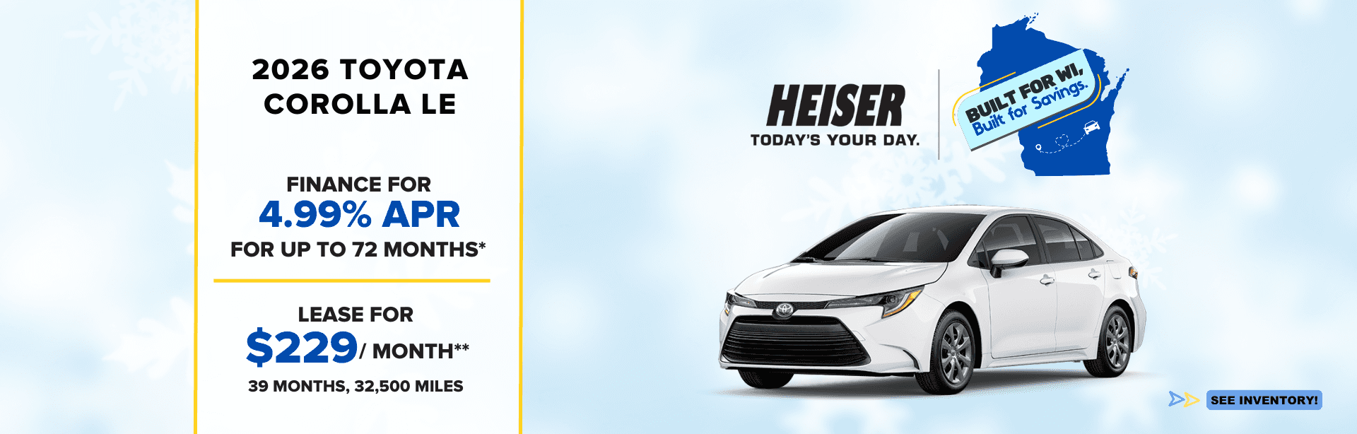 Explore New Toyota Cars in Milwaukee | Heiser Toyota