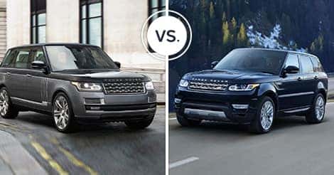2017 Land Rover Range Rover vs 2017 Land Rover Range Rover Sport