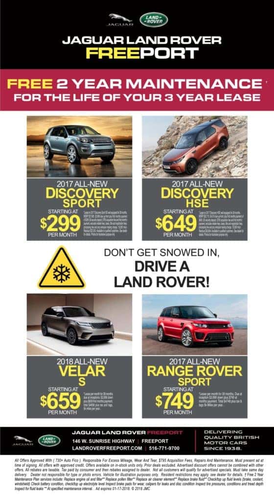 Lease Maintenance Offer | Land Rover Freeport