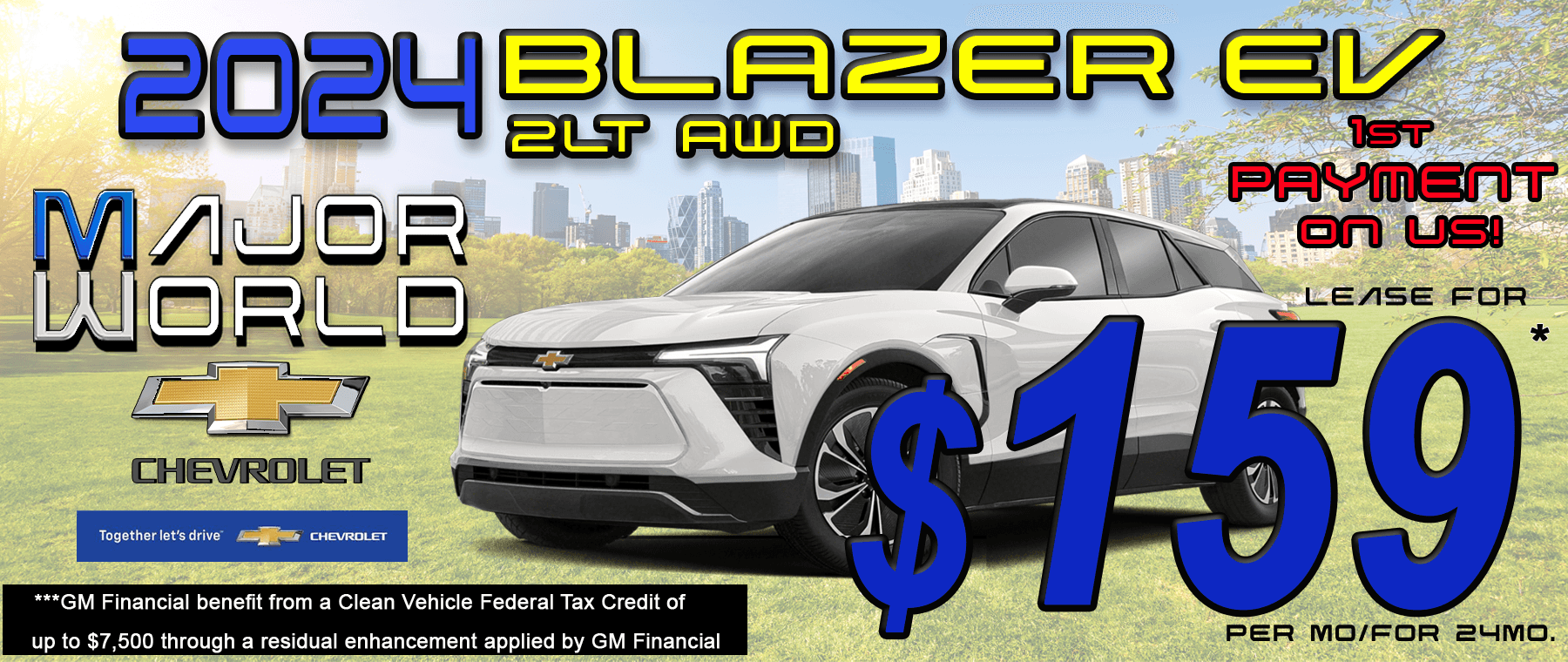 Monthly Specials | Major World Chevrolet