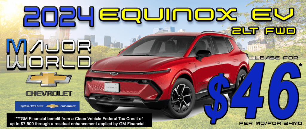 Monthly Specials | Major World Chevrolet