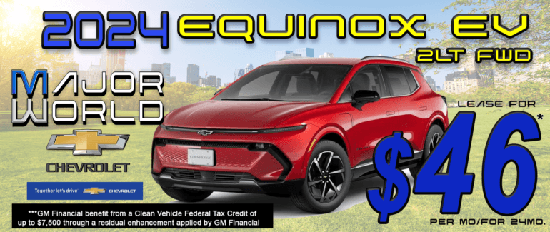 Monthly Specials | Major World Chevrolet