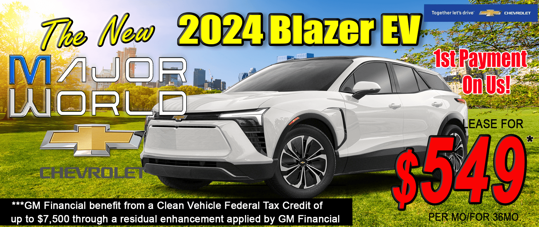 Monthly Specials | Major World Chevrolet