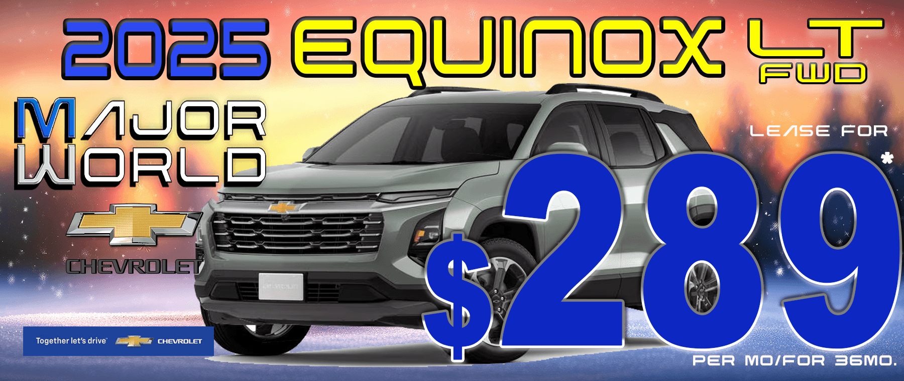 Monthly Specials | Major World Chevrolet