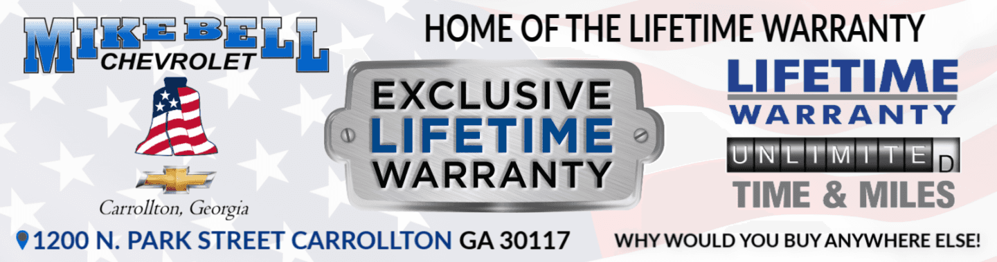 LIFETIME LIMITED POWERTRAIN WARRANTY | Mike Bell Chevrolet