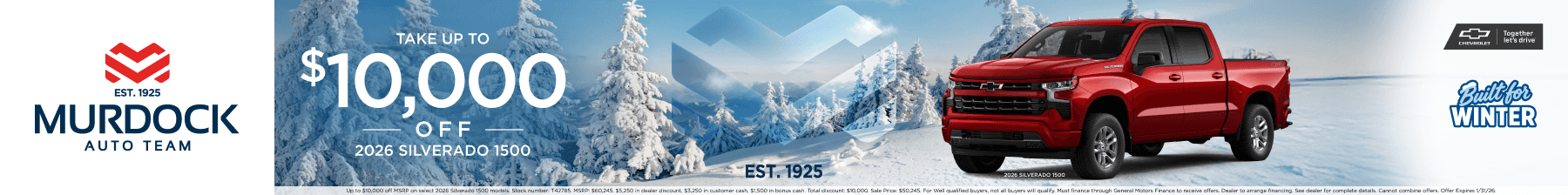 New Chevrolet Cars For Sale In Woods Cross | Murdock Chevrolet