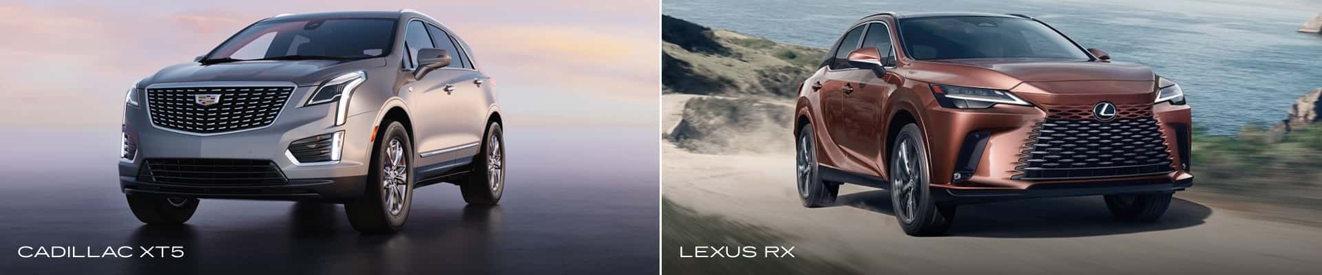 Cadillac XT5 Vs. Lexus RX Comparison