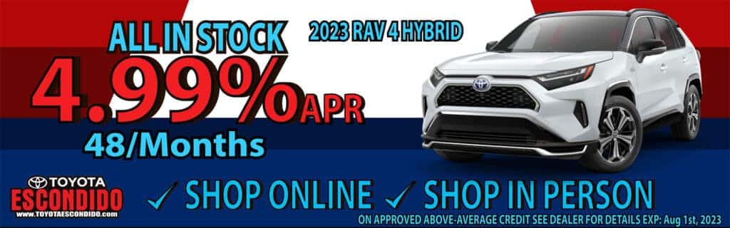 Toyota Escondido Service Specials