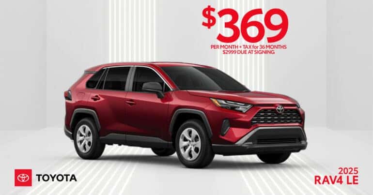 Current New Toyota Specials Offers | Toyota of Lancaster