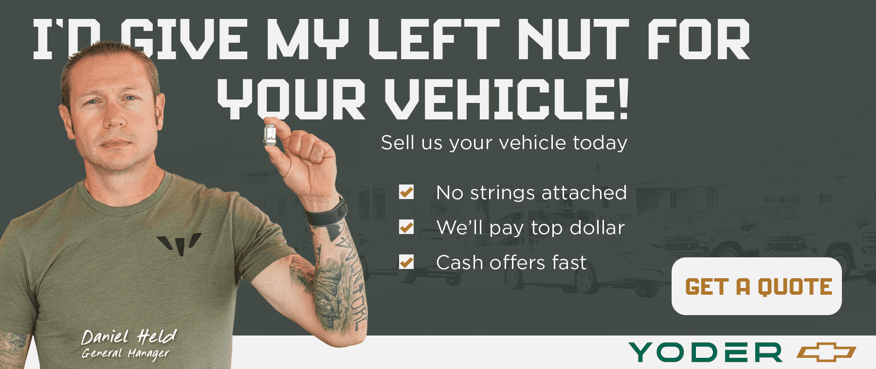 Sell Your Car Fast in Fort Lupton, Colorado | Yoder Chevrolet