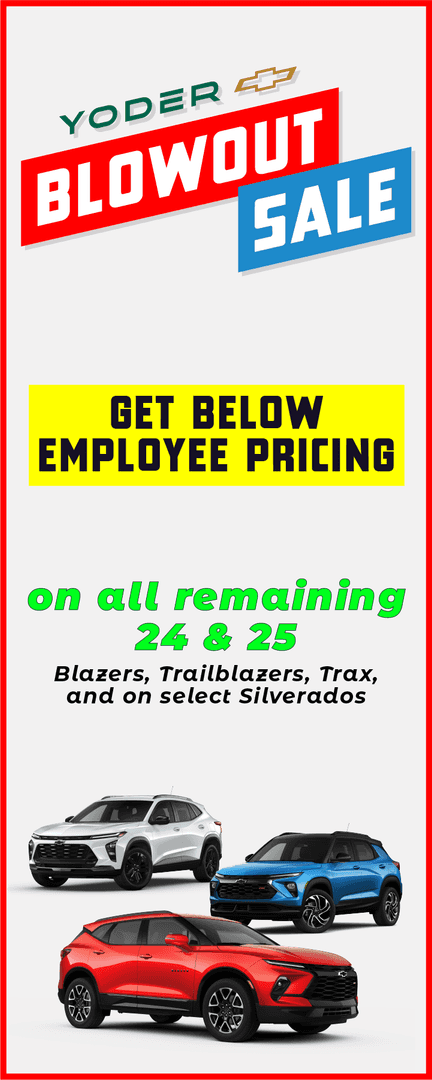 May Inventory Ad | Yoder Chevrolet